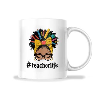 Generic Teetasse Buntes Lehrerleben Langlebige Becher Keramik Hitzebest&auml;ndig Tasse F&uuml;r Mokka Zuhause Cappuccino