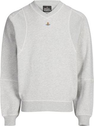Vivienne Westwood Sweat ample &agrave; col V en coton