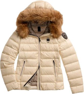 Blauer Femme, Vestes, Beige, Taille: 42 FR Arcadia Puffer Jacket