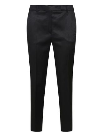 Incotex Hose mit schmalem Schnitt - Schwarz