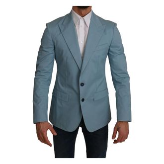 Dolce & Gabbana Martini Blazer - - Jackets - Herren - Blau - M