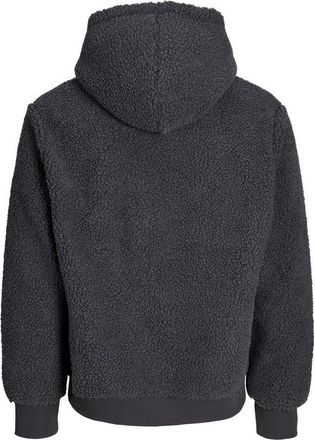 Jack & Jones Kapuzensweatshirt JJSOHO TEDDY SWEAT HOOD SN Kunstfaser, relaxed fit