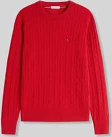 Tommy Hilfiger Regular Fit Pullover aus reiner Baumwolle