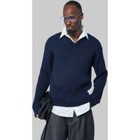 Balenciaga Hybrid Shirt/knit Jumper