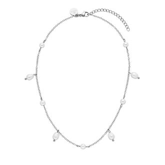 Purelei Halskette - Choker Pearl Drop - Gr. unisize - in Silber - f&uuml;r Damen