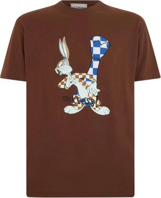 Iceberg T-shirt avec illustration Looney Tunes - Homme - Tops - Brun - Taille: M