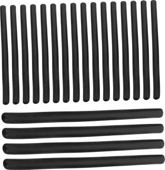 SOLUSTRE 20 St&uuml;ck Endkappen F&uuml;r Kleiderb&uuml;gelhaken Kleiderb&uuml;gelkappen Pullover Kleiderb&uuml;gelpolster Kleiderb&uuml;gelh&uuml;lsen Kleiderb&uuml;gelenden Schutzkappen Schutz Endk