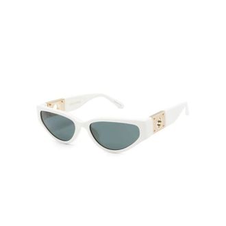 Linda Farrow Wei&szlig;e SUN Sonnenbrille - - Accessories - Damen - Wei&szlig; - 57 MM