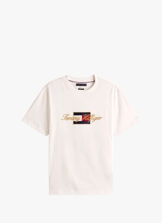 Tommy Hilfiger T-shirt &agrave; logo en coton