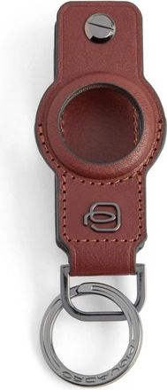 Piquadro Leder AirTag Schl&uuml;sselanh&auml;nger mit Geldklammer - - Accessories - Herren - Braun - ONE SIZE