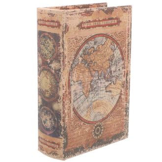 Cabilock Vintage Fake Book Box, Retro Buch Schmuckkasten Schmuckbox in Buchform, &Ouml;Ffnbar, Distressed Design, Perfekt F&uuml;R Schmuck Und Dekoration