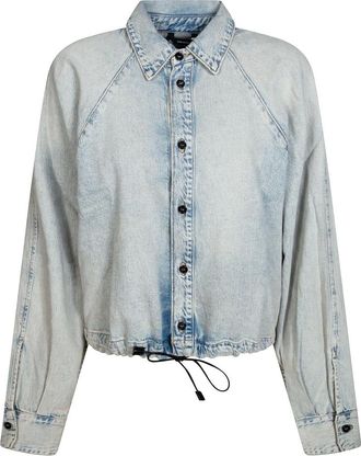 Haikure Femme, Blouses et Chemises, Bleu, Taille: 40 FR Keira Vintage Dirty