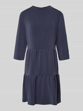 s.Oliver Black Label Knielanges Freizeitkleid mit hochgeschlossenem Ausschnitt