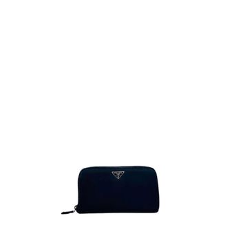 Prada Pre-owned Leder Portemonnaies - - Pre-owned - Damen - Blau - ONE SIZE