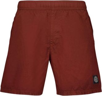 Stone Island Homme, Maillots de bain, Rouge, Taille: XL Maillot Bain Econyl Rouge