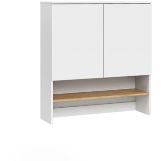 Vicco Waschmaschinenschrank Viktor, Wei&szlig;/Artisan, 93.6 x 100.4 cm, Vicco