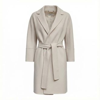 Max Mara Damen, M&auml;ntel, Wei&szlig;, LGr&ouml;&szlig;e