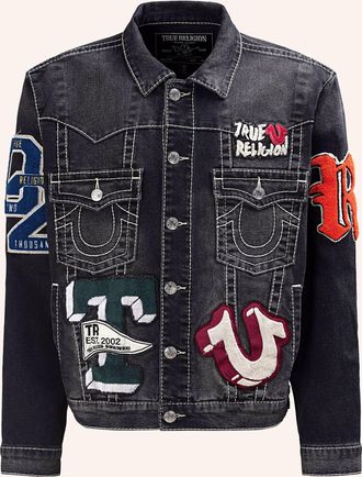 True Religion Jeansjacke Jimmy schwarz