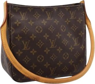 Louis Vuitton Pre-owned Sac Bandouli&egrave;re Looping MM - Femme - Pre-owned - Brun - Taille: ONE Size