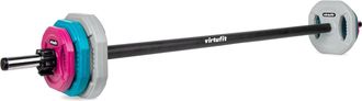 VirtuFit Aerobic Pump Set Gummi - 20 kg - Bunt