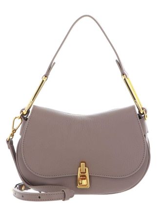 Coccinelle Magie Soft Shoulderbag Grained Leather Warm Taupe