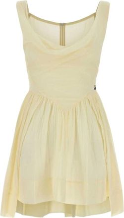 Vivienne Westwood Femme, Robes, Jaune, Taille: 36 FR Mini Sunday Dress