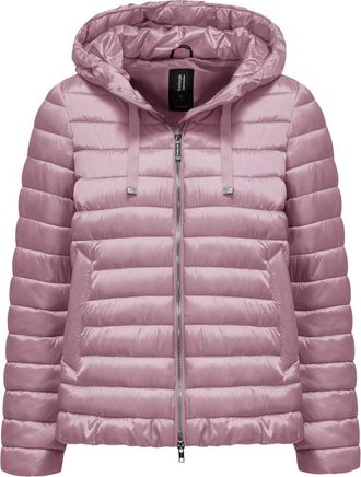 Bomboogie Femme, Vestes, Rose, Taille: 36 FR Doudoune en nylon cir&eacute;