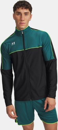 Under Armour Challenger Trainingsjacke f&uuml;r Herren Rack Gr&uuml;n / Wei&szlig; XXL