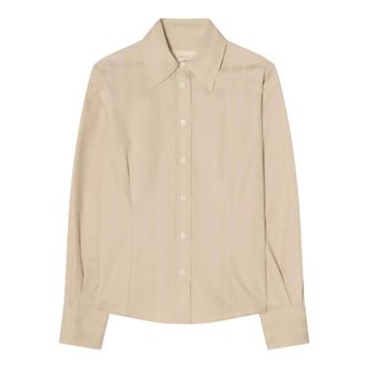 Jeanerica Martha Shirt - - Blouses & Shirts - Damen - Beige - S