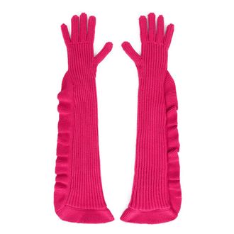 Red Valentino Femme, Accessoires, Rose, Taille: S/M Gloves