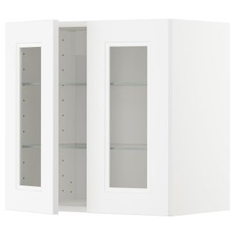 IKEA METOD Wandschrank mit B&ouml;den/2 Glast&uuml;ren