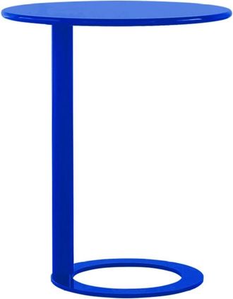 Generic Runder Beistelltisch, C-förmiger Beistelltisch, Sofa-beistelltisch, Runder Couchtisch, Nachttisch, Mit Metallrahmen-couchtisch, Nachttisch Am Nachttis