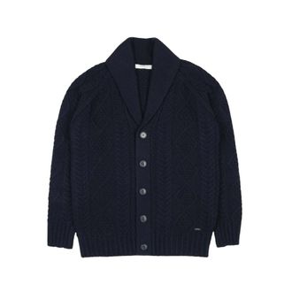 Brooksfield Strickjacke Knopfleiste - - Knitwear - Herren - Blau - S