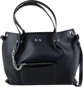 A|X Armani Exchange Femme, Sacs, Noir, Taille: ONE Size Mila Shopping Medium