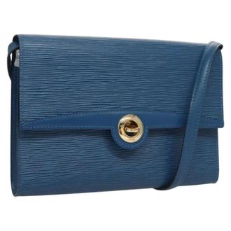 Louis Vuitton Pre-owned Leder louis-vuitton-Taschen - - Pre-owned - Damen - Blau - ONE SIZE