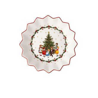 Villeroy & Boch 14-8332-3633 Geb&auml;ckteller, Porzellan, Wei&szlig;/Bunt