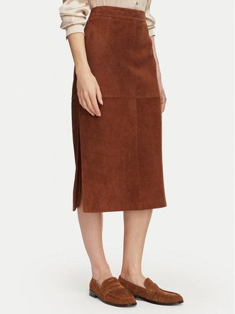 Marella Lederrock Marmo 2623406021 Braun Regular Fit