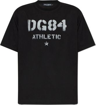 Dolce & Gabbana Homme, Tops, Noir, Taille: 2XL T-Chemises