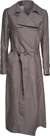 Tagliatore Femme, Manteaux, Brun, Taille: 38 FR Long Trench Coat