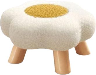 Generic Blumenhocker f&uuml;r Schreibtisch, dekorativer Sitz, Stufenhocker unter dem Schreibtisch, f&uuml;r Innenbereich, Schlafzimmer, Wohnzimmer, Kindergarten, Univer