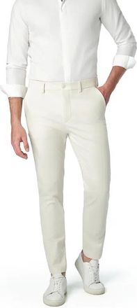 HUGO BOSS Herren Hose beige Baumwolle Slim Fit