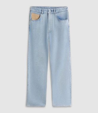 Dr&ocirc;le de Monsieur Jeans Washed Light Blue