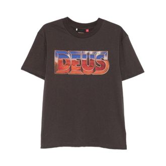 Deus T-shirt Desert Rambler - Homme - Tops - Gris - Taille: M
