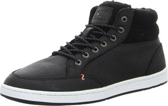 HUB Footwear gef&uuml;tterte Herren Sneakers Mark Black White, Gr&ouml;&szlig;e:46 EU