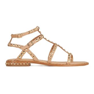 Ash Ash, Femme, Chaussures, Beige, Taille: 38 EU Precious01 Flat Sandal