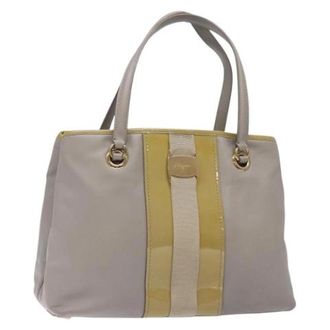 Ferragamo Pre-owned Leder Handtaschen - - Pre-owned - Damen - Grau - ONE SIZE