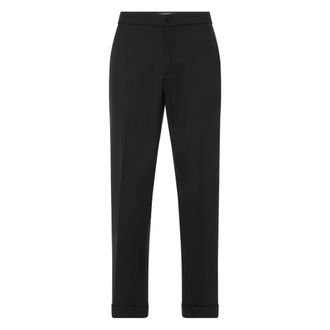 Philipp Plein Wollhose mit weitem Bein - - Trousers - Herren - Schwarzk - 2XL