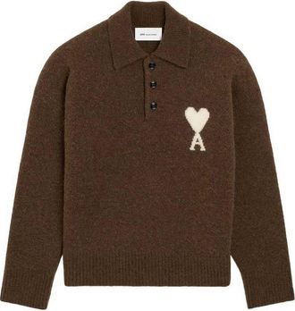 Ami Poloshirt - Braun