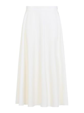 Ralph Lauren Jupe Midi - Cr&egrave;me