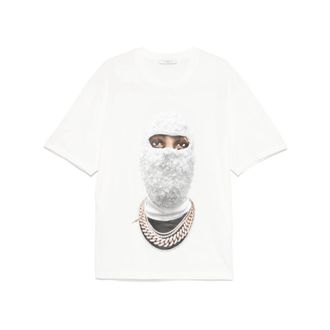 Ih Nom Uh Nit Wei&szlig;es Baumwoll-T-Shirt mit Druck - - Tops - Herren - Wei&szlig; - 2XL